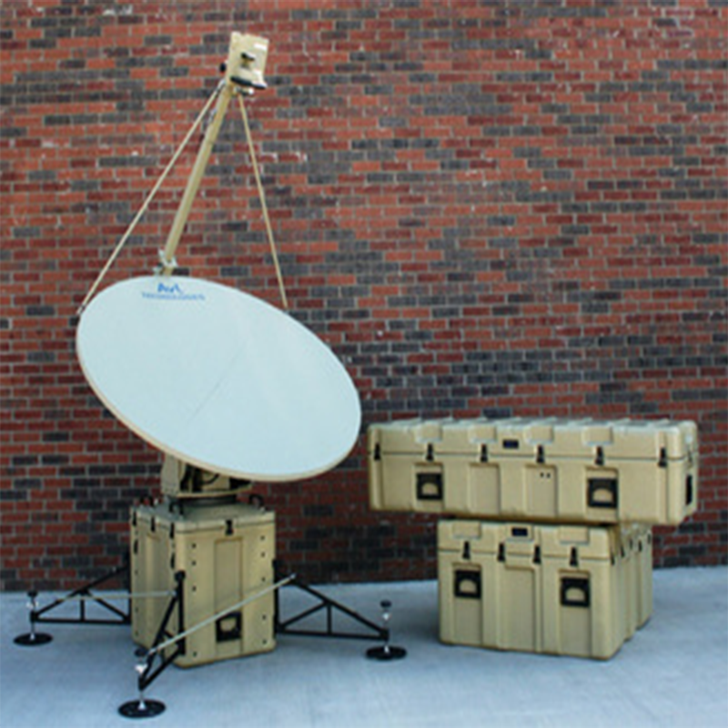 AvL Motorized Flyaway Antenna