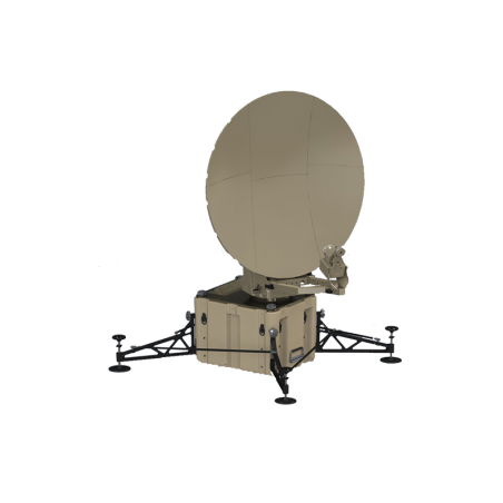 AvL Motorized Flyaway Antenna