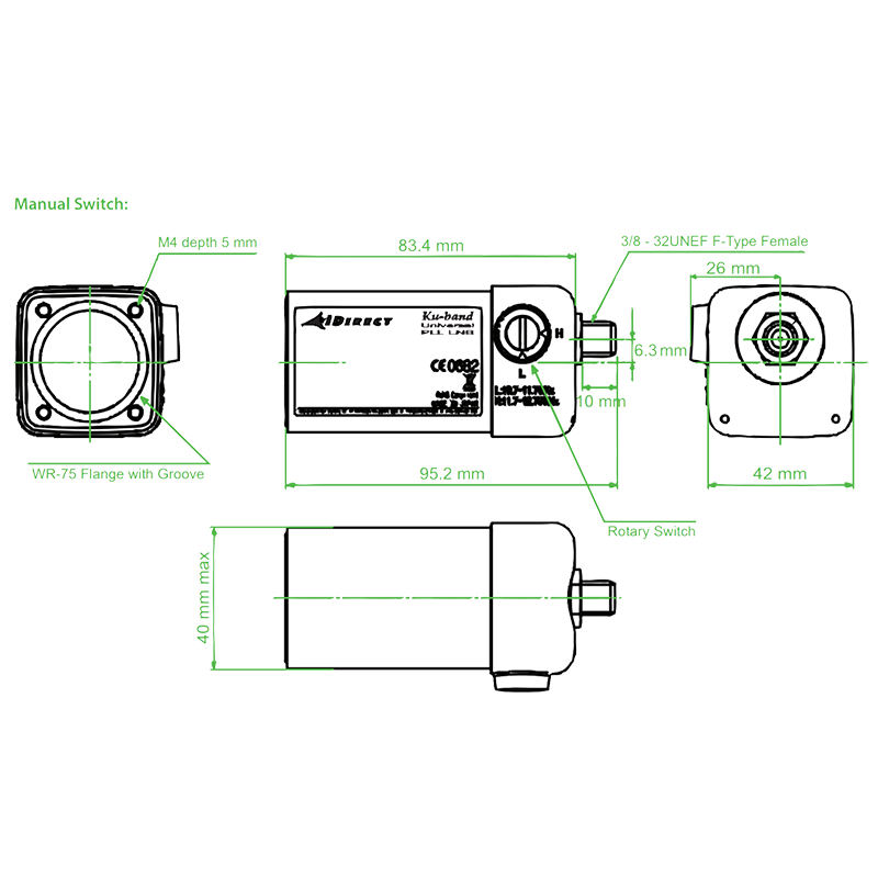 iDirect Ku-Band PLL LNB