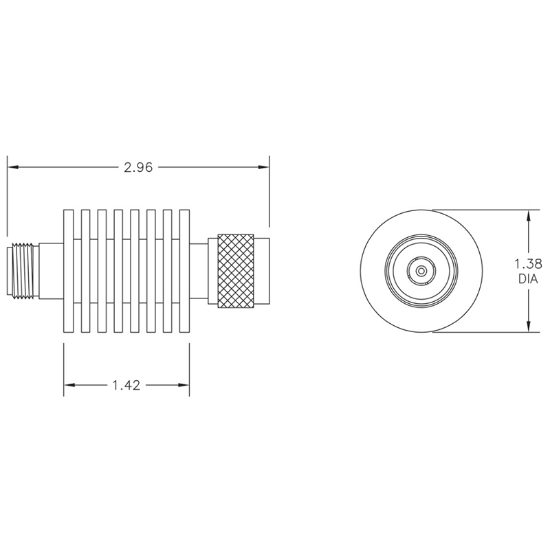 10db 10w Attenuator