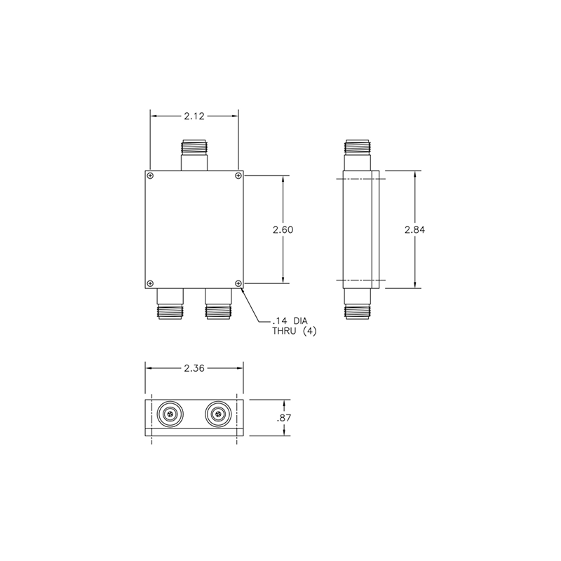 2 Way Power Splitter