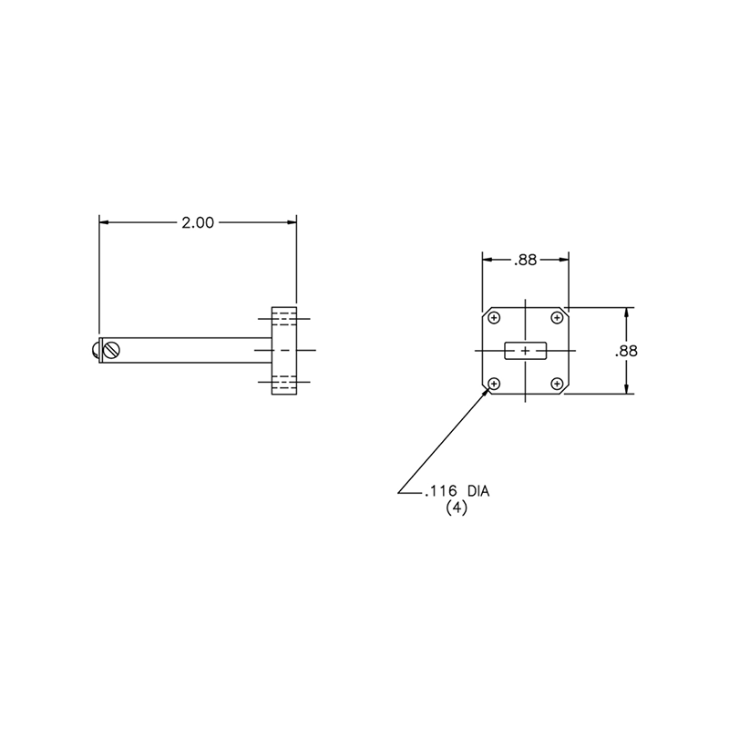 WR42 Waveguide Termination